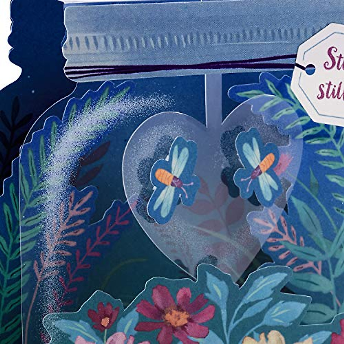 Hallmark Paper Wonder Displayable Pop Up Anniversary Card (Still Glowing)