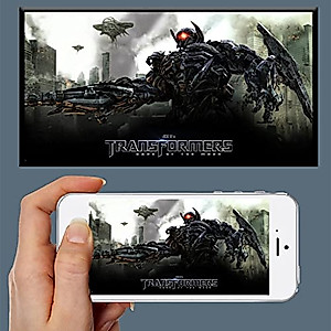 LDCHNH S350 Mini Dlp Projector Smart Tv Android 9.0 Pico Protable 1080p Outdoor 4k Cinema for Smartphone (Color : E)