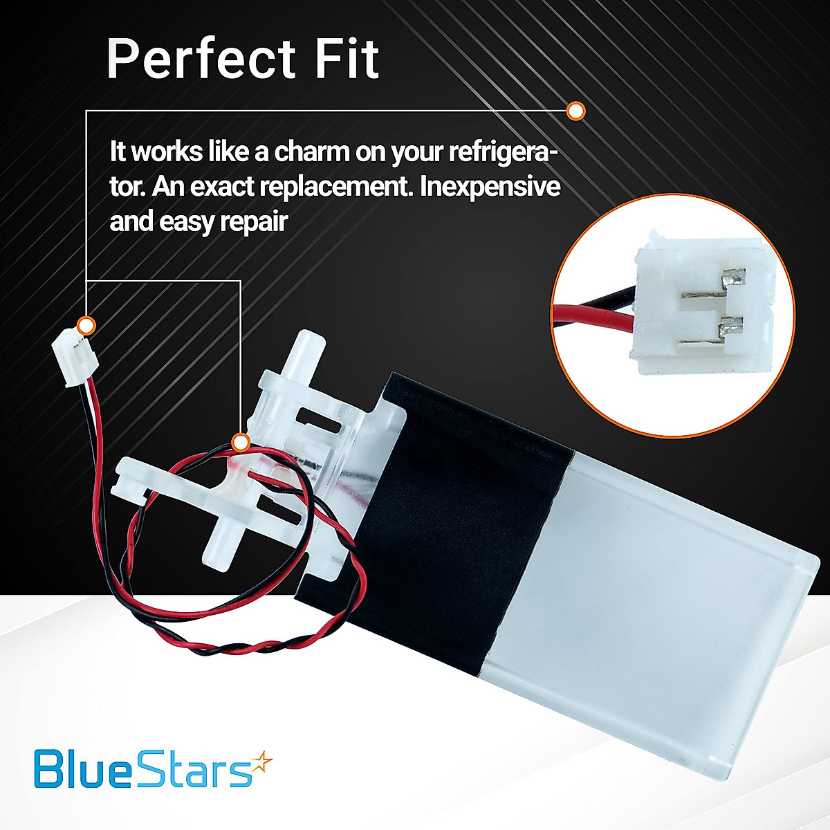 Ultra Durable 241685703 Refrigerator Water Dispenser Actuator Replacement Part by BlueStars - Compatible With Frigidaire & Kenmore Refrigerators - Replaces AP3963432, 1195920, 241685703, 5304433613