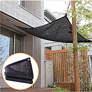 XYXH Sunblock Shade with Grommets 3x3ft, Sun Mesh Shade for Plants, Shade Cloth for Greenhouse, Outdoor Shading Net, Breathable Mesh Sun Protection - for Garden Patio Lawn