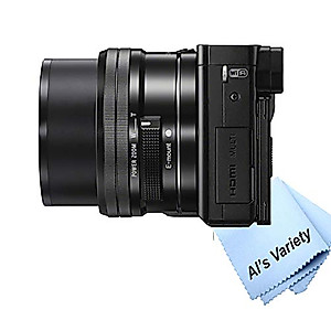 Sony a6000 Mirrorless Digital Camera with 16-50mm Lens + 32GB Card, Tripod, Case, and More (18pc Bundle)