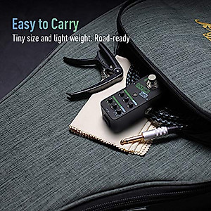 SONICAKE Delay Reverb Pedal Sonic Ambience Multi Mode Tap Tempo Delay and Reverb Guitar Bass Effects Pedal