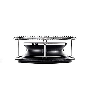 Kamado Joe KJ-Hyper SloRoller Hyperbolic Smoke Chamber Grill Accessory for Classic Joe, Black