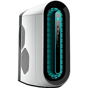 Dell 2022 Alienware Aurora R12 Gaming Desktop, GeForce RTX 3060 Ti 8GB GDDR6X, Intel 11th Gen 8-Core i7-11700F, 16GB HyperX DDR4 RAM, 512GB SSD+1TB HDD, Lunar Light White,1000W PSU, WiFi 6