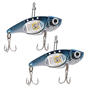 ZPSHYD 2 PCS Fishing Lure Light, Underwater Night Light lamp Fishing Tackle Attractor Bait Fish Tool Accessories