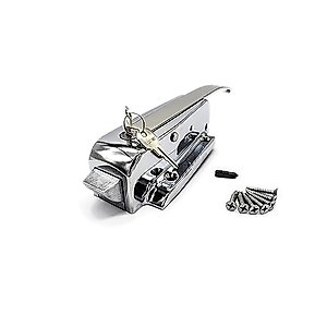 Kason 0056 Polished Chrome Locking Latch Body with Hardware KIT