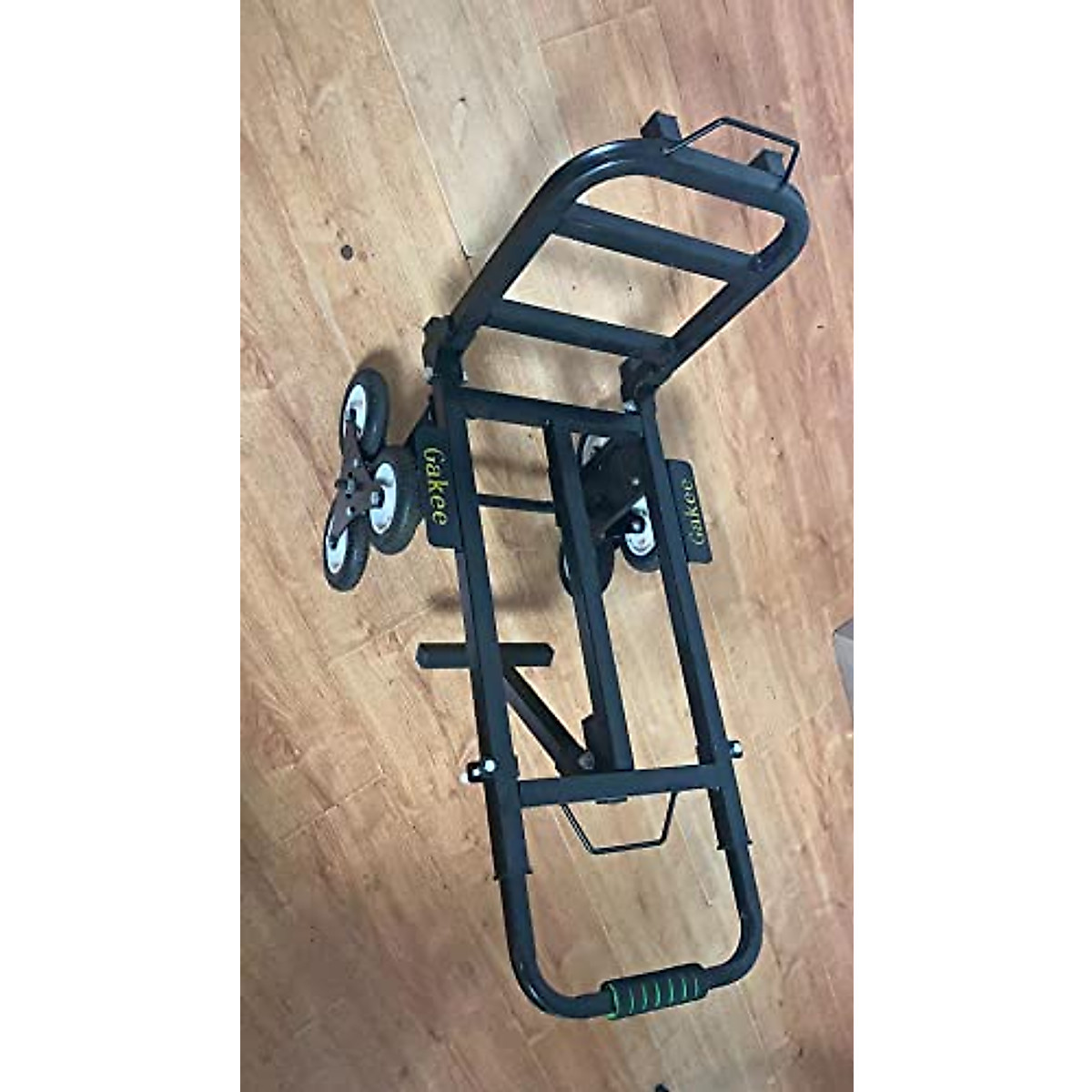 Gakee Stair Climber Cart 460LBS Capacity, Stair Climbing Cart with 6 Wheels Height Adjustable Handle Heavy Duty Foldable Hand Cart for Stairs (460 LBS)