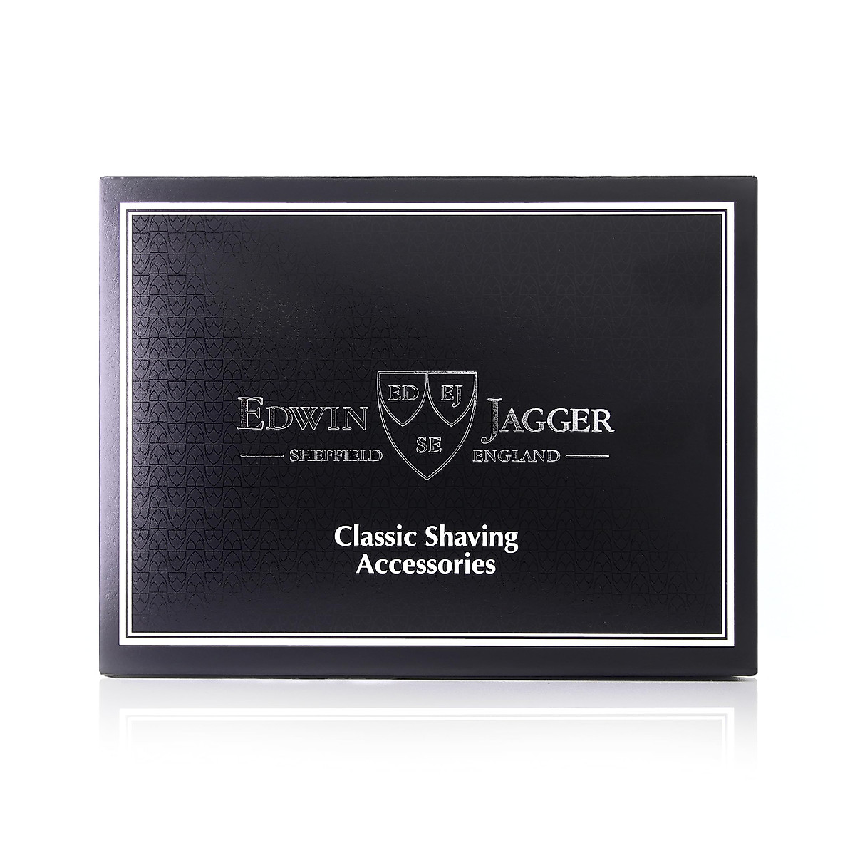 Edwin Jagger RN116 Porcelain Shaving Bowl for Men for Shaving Soap or Shaving Cream (Black)