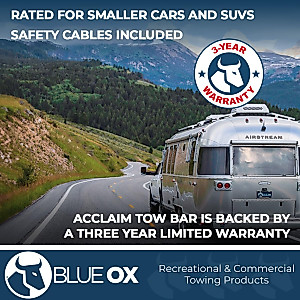 Blue Ox BX4330 Acclaim Class III Tow Bar , Black