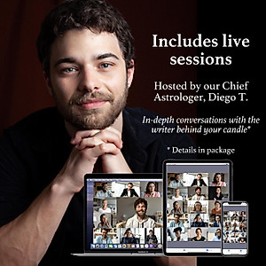 October 26th Personalized Zodiac Candle | Detailed Personality Description for Your Birthdate | Live Astrologer Sessions | Handmade Scorpio Candles | Astrology Christmas Gifts for Women