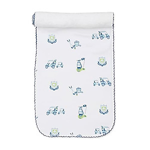 Kissy Kissy Baby-Boys Infant Hole In One Print Burp Pad-Multicolored-One Size