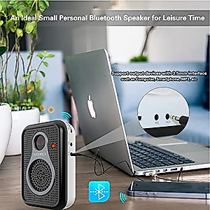 Voice Amplifier with Wired Headset Microphone, Supports Mute, Bluetooth 5.0, Recording, Portable Speech Amplification Speaker for Teachers, Instructors, Tour Guides, Yoga, etc…
