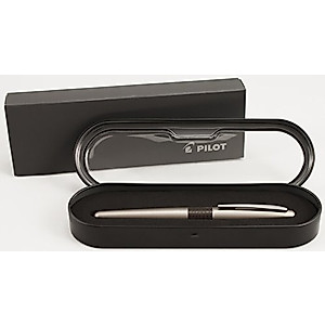 PILOT MR Animal Collection Fountain Pen in Gift Box, Matte Gold Barrel with Lizard Accent, Medium Point Stainless Steel Nib, Refillable Black Ink (91136)