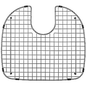Serene Valley Sink Grid 18-1/2" x 16-5/8", Rear Drain with Bottom Corner Radius 2-1/2" and Top Corner Radius 6-1/2"，Bottom Grid NDG1917R