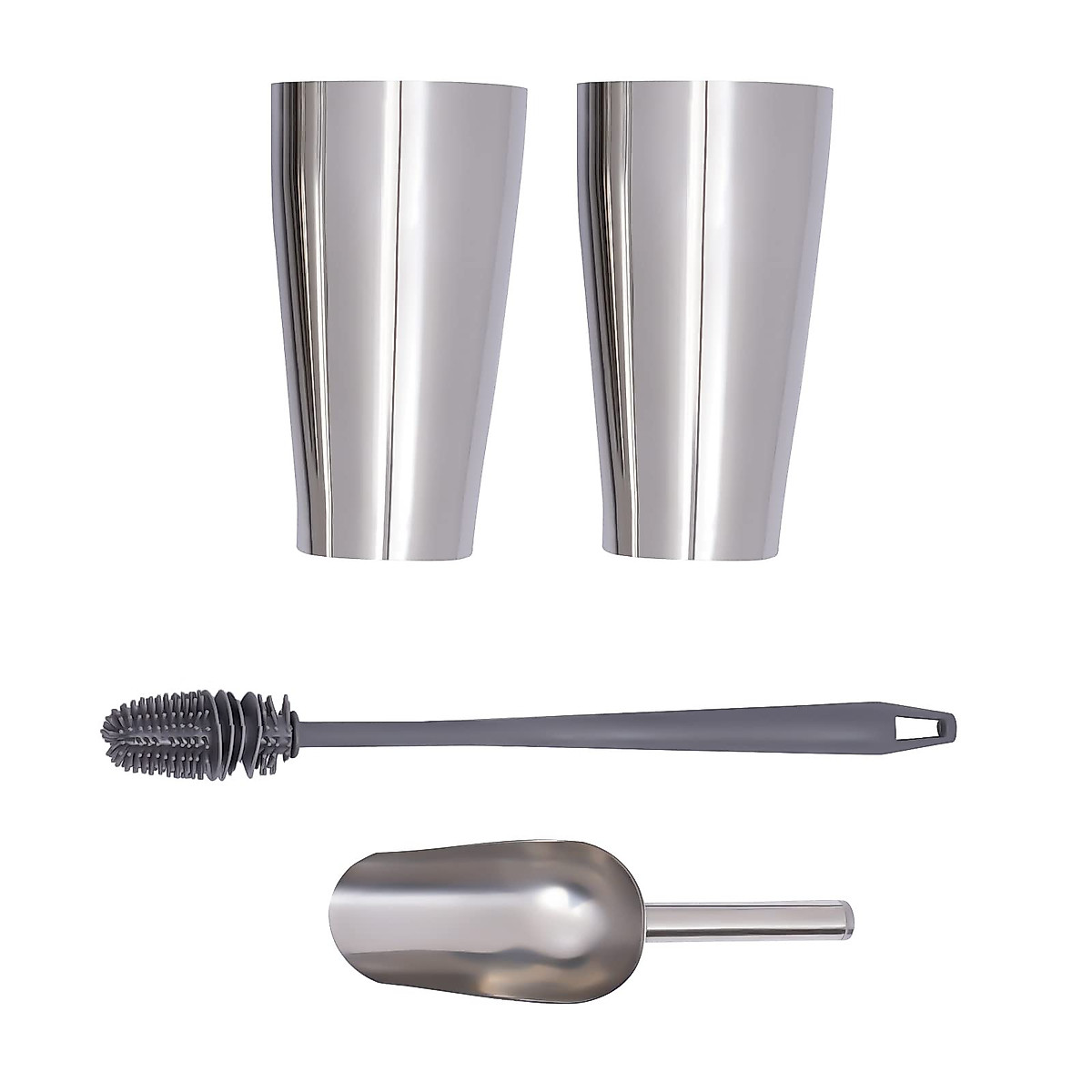 Commercial Electric Milkshake Maker, Electric Milk Shakers Blenders Stainless Steel Milk Shaking Machine Drink Mixer Drinks Maker Machine Smoothie Blenders 16000RMP (Double Head) (Type 2)