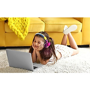 eKids Trolls Band Together Bluetooth Headphones for Kids, Wireless Headphones with Microphone includes Aux Cord, Volume Reduced Kids Foldable Headphones for School, Home, or Travel