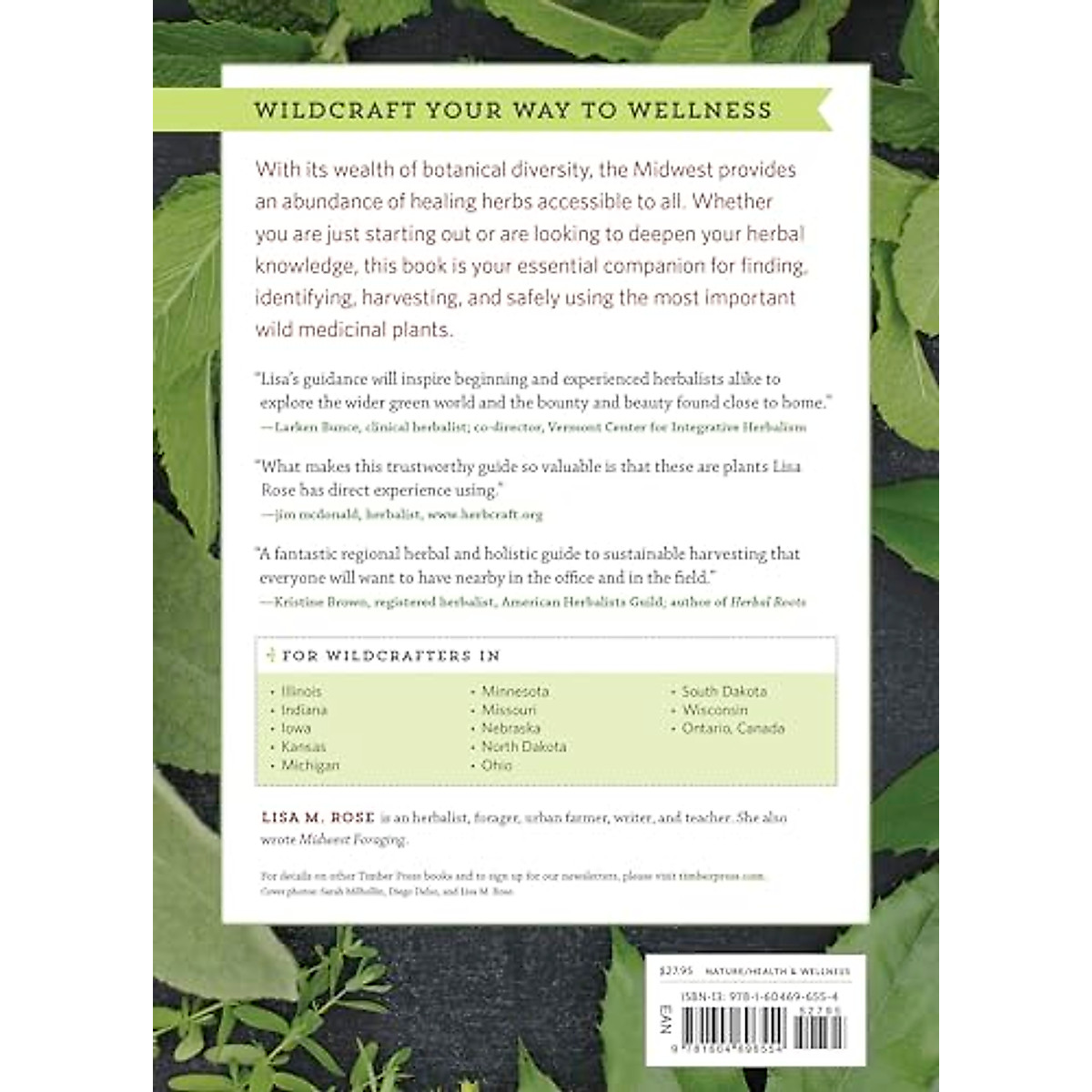 Midwest Medicinal Plants: Identify, Harvest, and Use 109 Wild Herbs for Health and Wellness (Medicinal Plants Series)