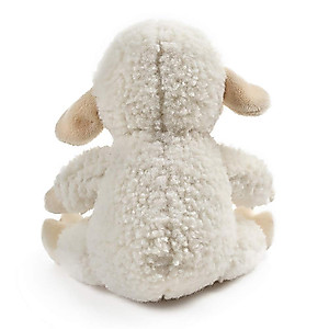 FRANKIEZHOU Sheep Stuffed Animal Lamb Plush Decorations 3Pcs (Sitting, Standing, Kneeling) White Sheep Toys Gift for Kids Little Girl/Boy