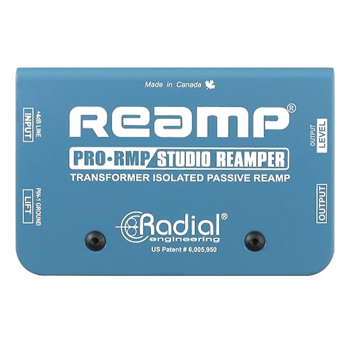 Radial Engineering ProRMP Studio Re-Amper Passive Re-Amping Direct Box