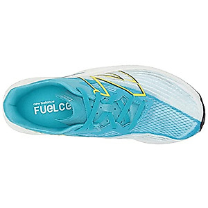 New Balance Women's FuelCell Rebel V2 Speed Running Shoe, White/Virtual Sky/Virtual Sky, 8