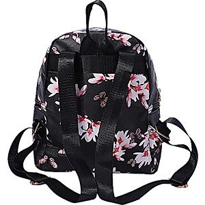 American Shield Girls Mini Waterproof ipad Backpack Casual Lightweight Light Strong Sport Daypack 06051 (Black5)