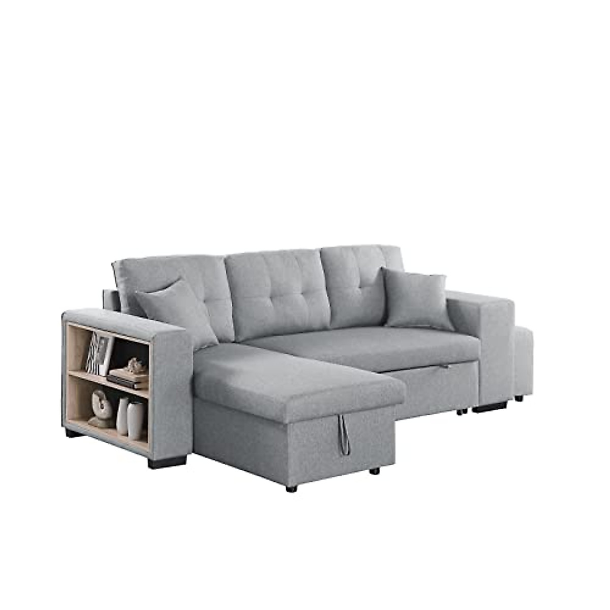 Devion Furniture Sue Sofabed, Light Gray