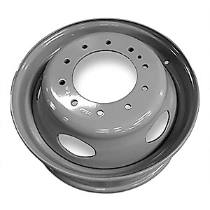 For 2005-2022 Ford F450SD F550SD 19 Inch Gray Painted Steel Rim - OE Direct Replacement - Road Ready Car Wheel
