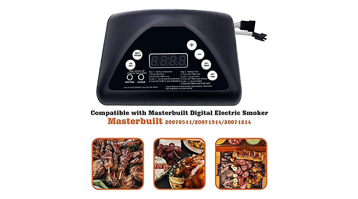 Digital Control Panel Kit for Masterbuilt Electric Smokers | Precise ...