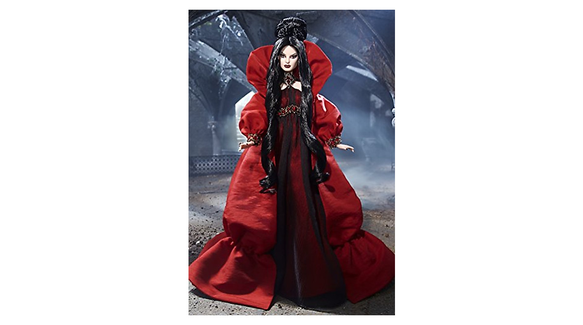 Rare Barbie Haunted Beauty Vampire Doll - Gold Label Collectible