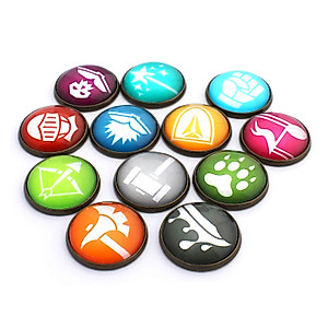D&D and TRPG Token Set for Dungeons and Dragons (Player Classes)