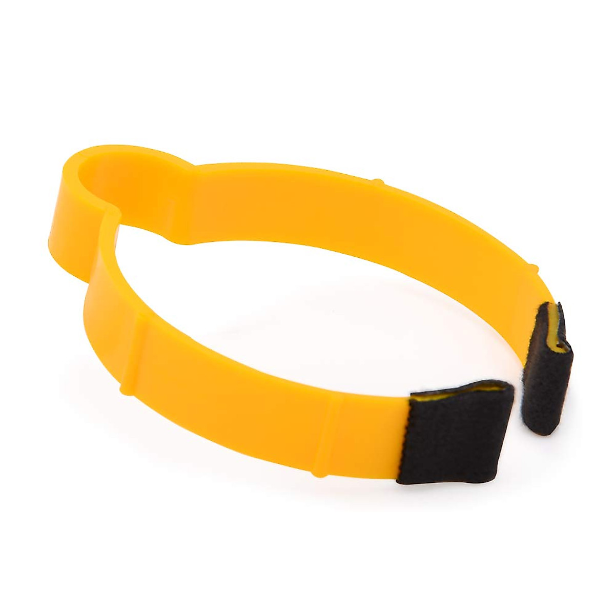 4 PCS Speed Hoop Clip Vinyl Storage Solution Tool Keeping Loose Rolls Tidy, Roll-Media Vinyl Wraps Holder Plastic Ring Clamp with Quick Release Handle and Scratch Protection Felt Patch 80mm & 110mm