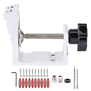 Headerbs Pocket Hole Jig Kit, Aluminum Alloy Pocket Hole Fixture Kit, Homes for Professional Use DIY
