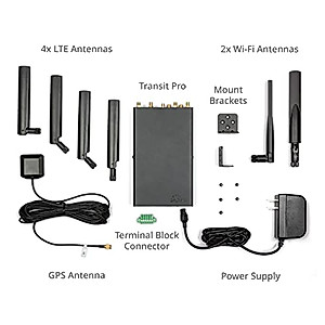Peplink MAX Transit Duo Pro | 1x WAN Port, 1 x LAN Port, 2 x LTE Modems | 2 x SIM Slots | Wi-Fi 6 | Band 71 for Better Coverage | Include 1 Year PrimeCare Warranty | MAX-TST-PRO-DUO-LTEA-USR-T-PRM