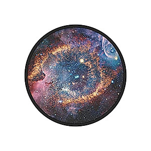 FAB POPS Magnetic Phone Grip with Collapsible AIRPOP Technology and Built in Magnets Made in USA Nebula