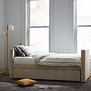 Rivet Maxwell Stripe Garment Washed Linen/Cotton Duvet Set - Gray Stripe - Full/Queen