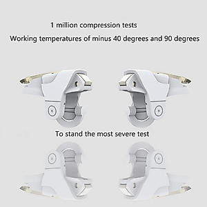 FSIGOM Mobile Controller,Aim Keys L1R1 and Gamepad Knives Out/Rules of Survival,Cellphone Game Trigger,Battle Royale Sensitive Shoot (Mobile Game Controller E)