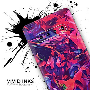 DesignSkinz Blurred Abstract Flow V20 Protective Vinyl Decal Wrap Skin Cover Compatible with The Samsung Galaxy S20 (Screen Trim & Back Glass Skin)