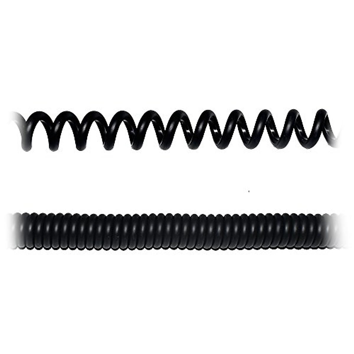 MDR-7506 Replacement Audio Cable Extension Spring Relief Coiled Cord with 1/4-inch Adapter Compatible with MDR-V6 V600 V700 V900 MDR-7506 MDR-7509 ATH-M50 ATH-M50s Headphones