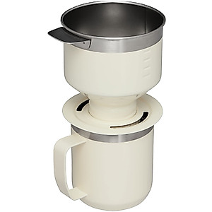 Stanley Classic The Perfect-Brew Pour Over Gift Set Elevate Your Coffee Experience with Precision Pouring and Timeless Style | 20oz/12oz | Cream Gloss