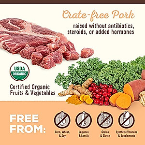 Primal Cupboard Cuts Freeze Dried Raw Cat Food & Dog Food Topper, Grain Free Meal Mixer for Dogs & Cat (Pork, 3.5 oz)