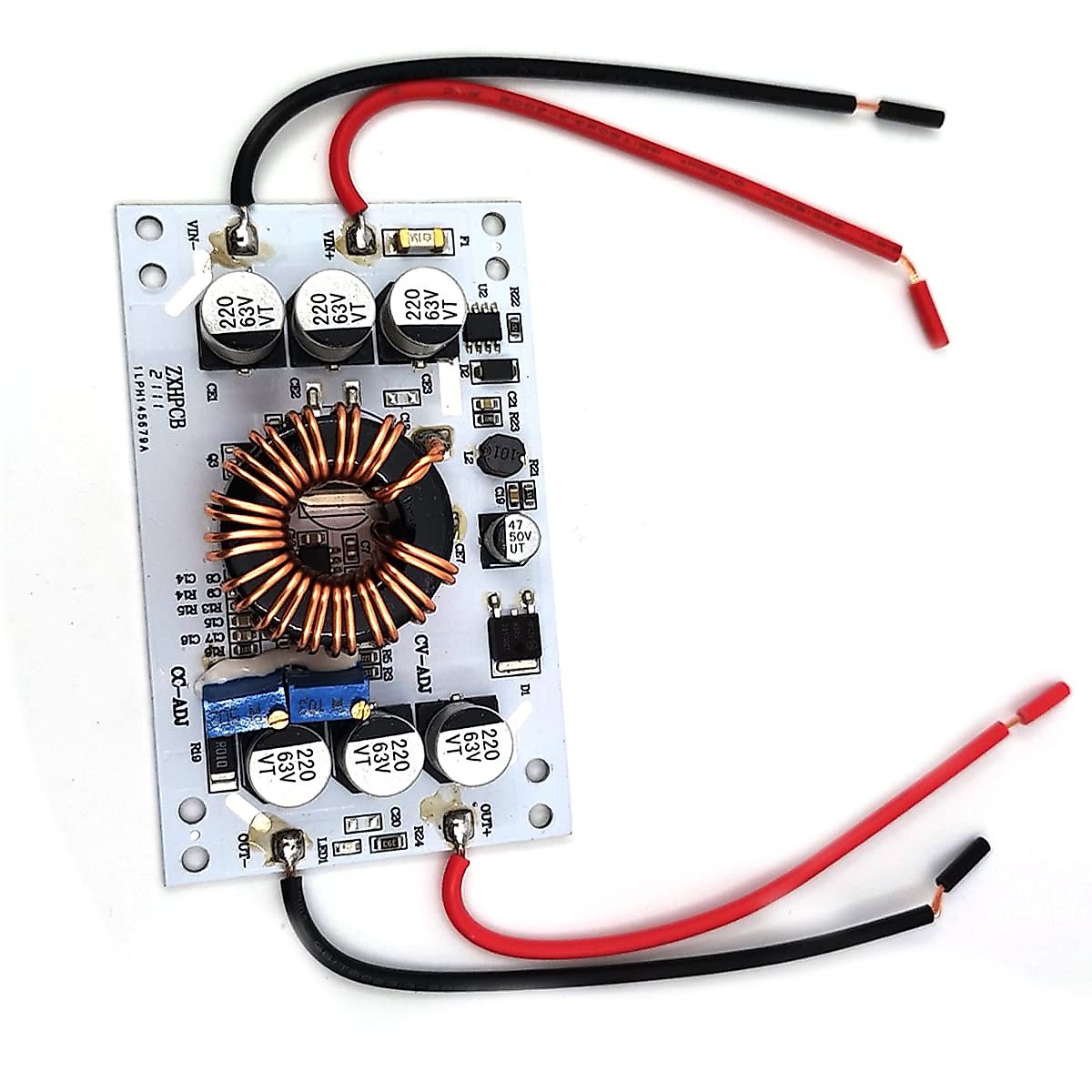 DEVMO 600W Constant Current Boost Converter DC to DC 10V-60V to 12-60V Output Step-up Transformer Module Power Supply Driver Max 10A