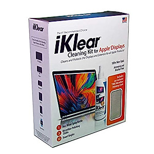 The Original Premium iKlear Screen Cleaner Kit For Iphone, Ipad, Imac, Gaming Monitor, Large Screen TV’s, Included With DMT Cloth MADE IN THE USA