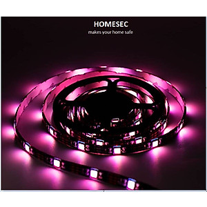 HOMESEC makes your home safe Led Strip Led Light 5050 (30leds/3.28feet, roll Length 39,37ft,12meters)