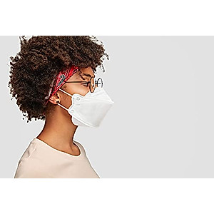 FILTI 10 Pack Disposable Respirator, MERV 16 Nanofiber Technology 6-Layer Filter Protection - Comfortable, Breathable|MADE IN USA - White