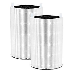 411 Replacement Filter Compatible with Blue Pure 411 Genuine, 411+, 411 Auto and MINI Air Purifier, Part# 100929, 2-Pack