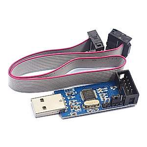 Wondiwe AVR ATMEGA System Development Board and USB ATMEGA8 ISP Programmer 51 Module