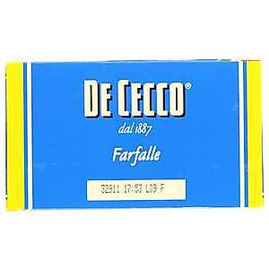De Cecco Farfalle Pasta, 16 Oz