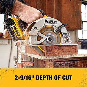 DEWALT 20V MAX 7-1/4-Inch Circular Saw with Brake, Tool Only, Cordless (DCS570B)