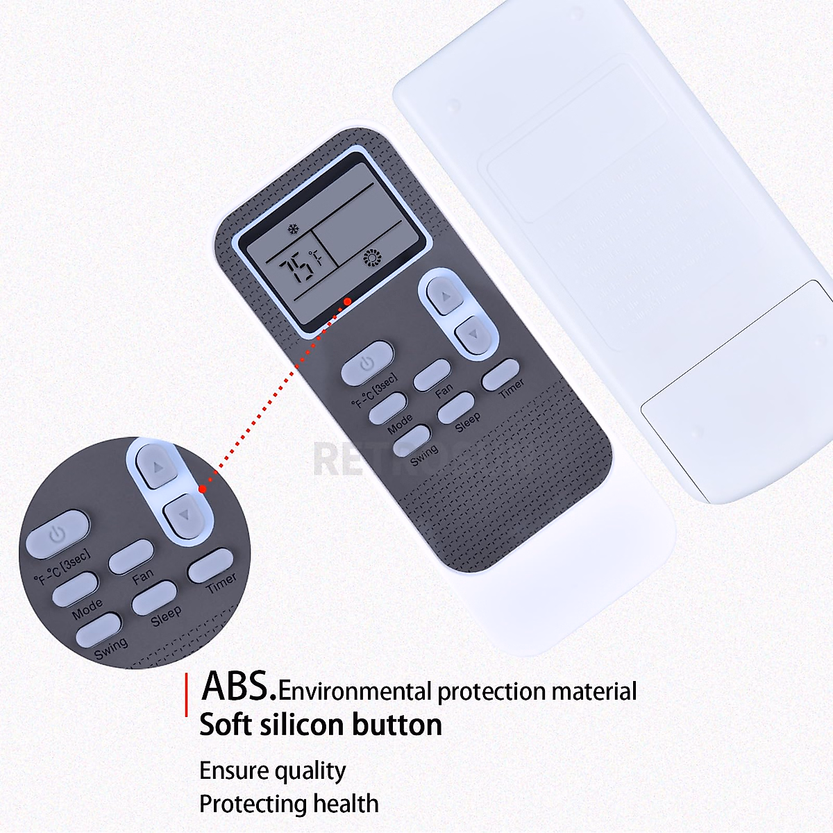 COV32766401 DG11J1-61 Replacement Remote Control for LG AC Air Conditioner LP1017WSR LP1217GSR LP1417GSR LP1417WSRSM LP0817WSR LP1417SHR