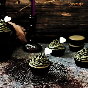 CHEFMADE Muffin Cake Pan, Nonstick 6 Cavity Cupcake Pan for Baking, Set of 2